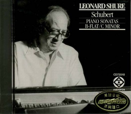 SCHUBERT - PIANO SONATAS > LEONARD SHURE ( PIANO ) > 佳佳唱片行