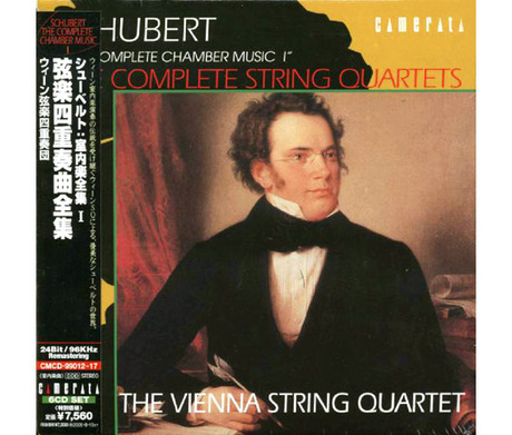 F. SCHUBERT - THE COMPLETE STRING QUARTETS > THE VIENNA STRING QUARTET ...