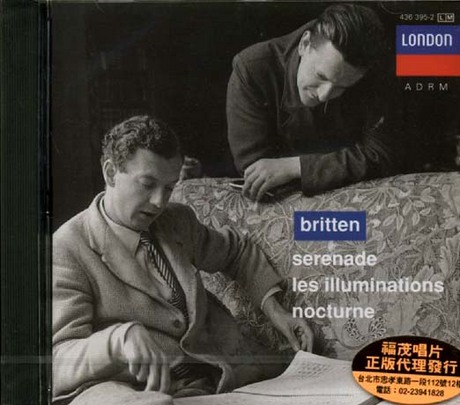SERENADE; LES ILLUMINATIONS; NOCTURNE > BRITTEN, BENJAMIN > 佳佳唱片行
