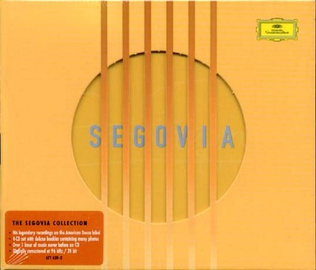 塞哥維亞的吉他藝術 4CD／THE SEGOVIA COLLECTION > SEGOVIA, ANDRES > 佳佳唱片行