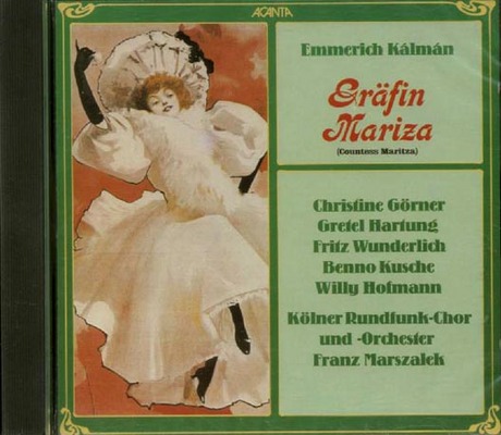 GRAFIN MARIZA > KALMAN, EMMERICH > 佳佳唱片行