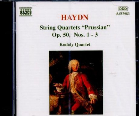 Haydn : String Quartets "Prussian" Op.50, Nos. 1-3 > KODALY QUARTET > 佳佳唱片行