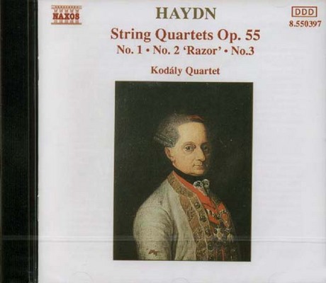 HAYDN - STRING QUARTETS OP.55 , NOS.1 - 3 > KODALY QUARTET > 佳佳唱片行