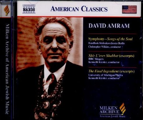 DAVID AMRAM - SYMPHONY , SONGS OF THE SOUL > KIESLER, KENNETH > 佳佳唱片行