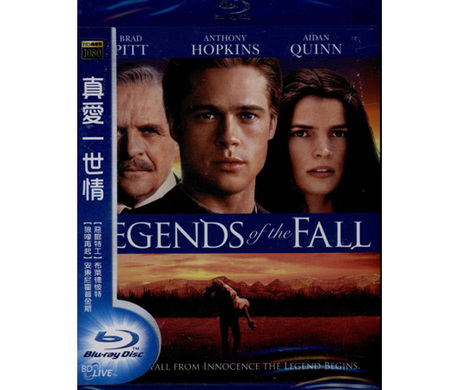 真愛一世情 BLURAY系統 ABC區 BD／LEGENDS OF THE FALL BLURAY系統 ABC區 > 電影／MOVIE > 佳佳唱片行