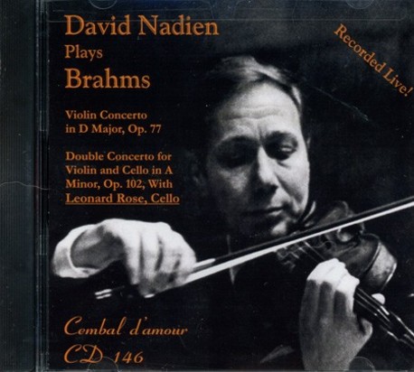 PLAYS BRAHMS > NADIEN, DAVID > 佳佳唱片行
