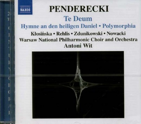Penderecki : Te Deum, Hymne an den Heiligen Daniel, Polymorphia > WIT ...