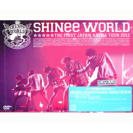 SHINee THE FIRST JAPAN ARENA TOUR “SHINee WORLD 2012” 通常盤 DVD > SHINee ...