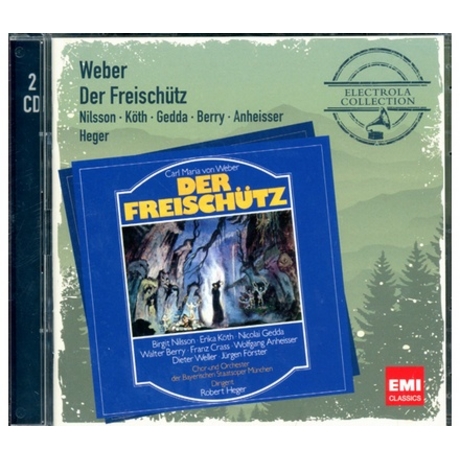 DER FREISCHUTZ ( 2CD ) > WEBER, CARL MARIA VON > 佳佳唱片行