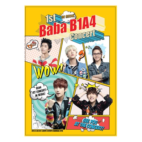 B1A4 首場首爾演唱會 > B1A4 > 佳佳唱片行