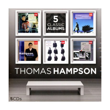 男中音漢普森經典超值限量盒 5CD／5 Classic Albums - Thomas Hampson > HAMPSON, THOMAS ...