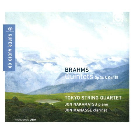 QUINTETS OPP.34 & 115 TOKYO STRING QUARTET ( SACD ) > BRAHMS, JOHANNES > 佳佳唱片行