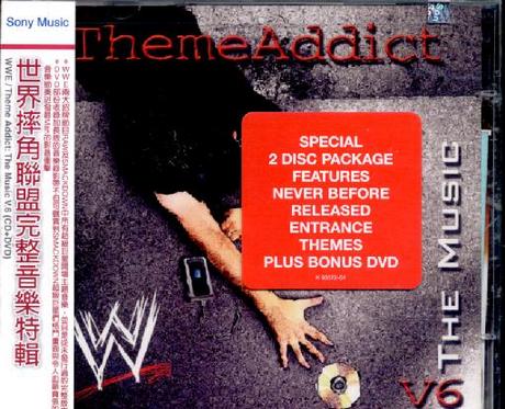 世界摔角聯盟大統合音樂特輯／WWE THEMEADDICT - WWE THE MUSIC VOL.6 ( CD+DVD ) > 合輯／V.A ...