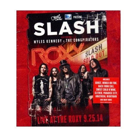 羅克西劇院演唱會 9.25.14 BLURAY系統／SLASH LIVE AT THE ROXY 9.25.14 > SLASH > 佳佳唱片行