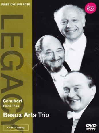 SCHUBERT : PIANO TRIOS DVD > 美藝三重奏／BEAUX ARTS TRIO > 佳佳唱片行