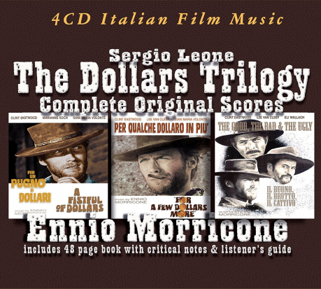 THE DOLLARS TRILOGY COMPLETE ORIGINAL SCORES (4CD) > 顏尼歐莫利克奈／ENNIO ...