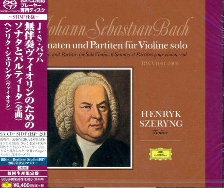 J.S.Bach : Sonatas And Partitas For Violin Solo BWV1001-1006 [SHM-SACD ...