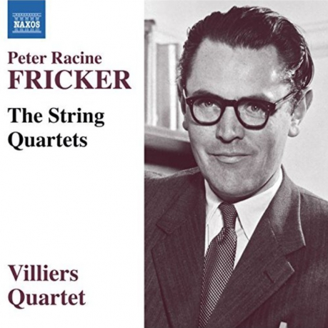 PETER RACINE FRICKER : The String Quartet > VILLIERS QUARTET > 佳佳唱片行