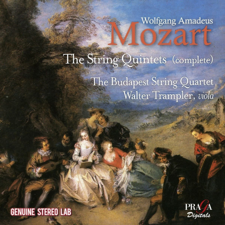 莫札特 : 弦樂五重奏全曲集 (2CD)／Wolfgang Amadeus Mozart : The String Quintets (complete)／The Budapest ...