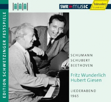 LIEDERABEND 1965 (SCHUMANN, SCHUBERT, BEETHOVEN ) > Fritz Wunderlich ...