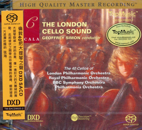 倫敦40把大提琴之聲 DXD SACD／THE LONDON CELLO SOUND (SACD) > SIMON, GEOFEREY > 佳佳唱片行