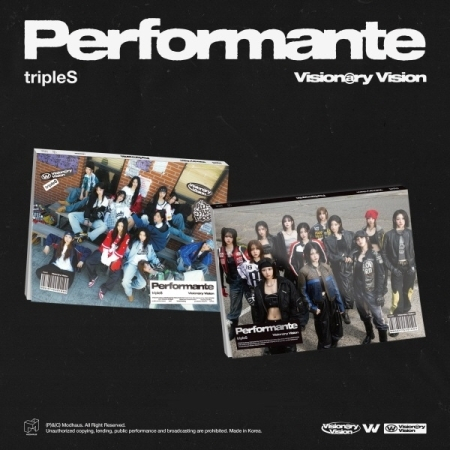 第一張改版專輯:Visionary Vision (Performante)／1st Repackge Album:Visionary ...