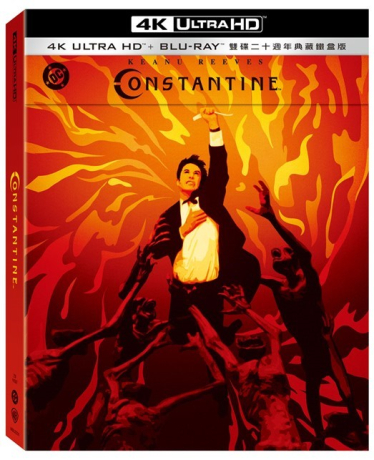 康斯坦汀：驅魔神探 UHD+BD 雙碟二十週年典藏鐵盒版 BLURAY系統／Constantine (2005) UHD+BD 2 Disc Steelbook > 基努李維, 瑞秋懷茲 ...