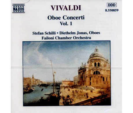 VIVALDI - OBOE CONCERTI VOL.1 > SCHILLI, STEFAN > 佳佳唱片行