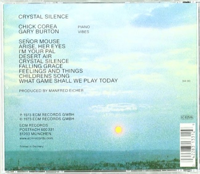 CRYSTAL SILENCE > CHICK COREA & GARY BURTON > 佳佳唱片行