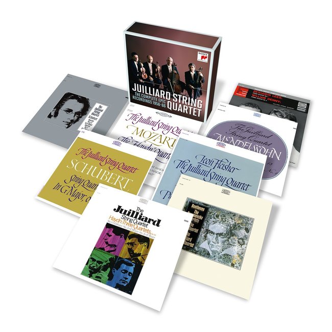 茱莉亞弦樂四重奏EPIC時期錄音全集1956-66【11CD】／Juilliard String Quartet - The Complete EPIC Recordings (11CD ...