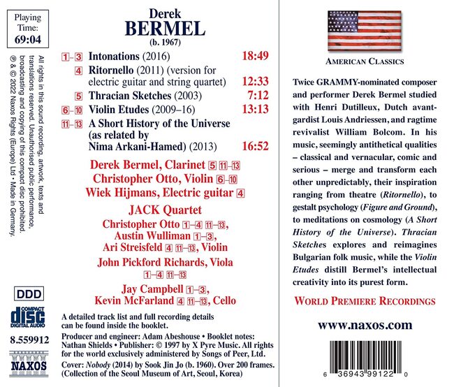 Derek Bermel : Intonations > 眾音樂家／V.A. > 佳佳唱片行