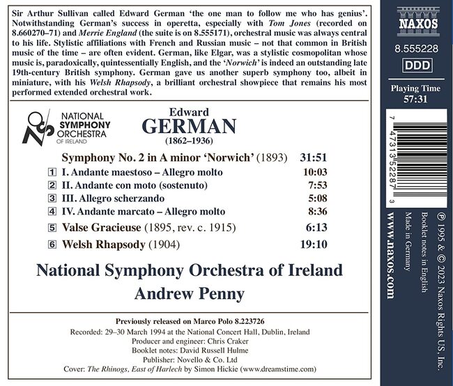 Edward German : Symphony No.2 'Norwich' > PENNY, ANDREW > 佳佳唱片行